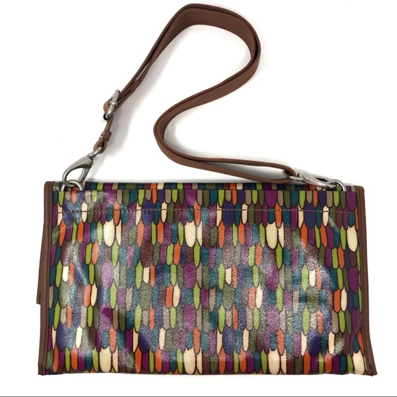 Fossil | Bags | Fossil Multicolored Handcrossbody Bag | Poshmark